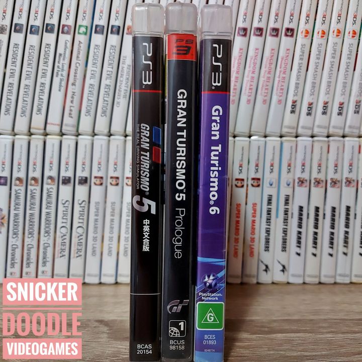 PS3 Games: Gran Turismo 5 Prologue•Gran Turismo 5 R3•Gran Turismo 6 R4 ...