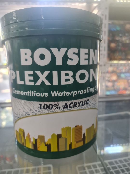 BOYSEN PLEXIBOND Cementitious Waterproofing System 100% ACRYLIC 4L ...