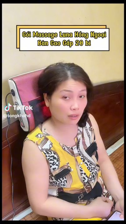 Máy Massage Vai Gáy Cổ Hồng Ngoại 20 Bi Cao Cấp Máy Masage Toàn Thân