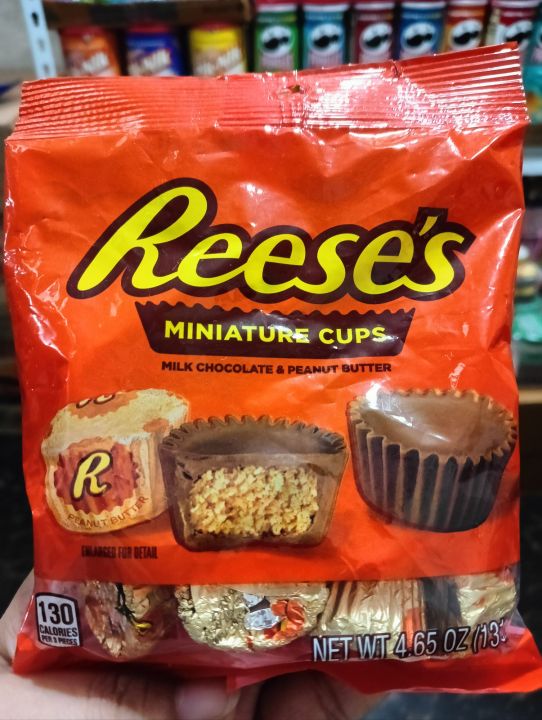 Reese's miniatures cups Milk chocolate and Peanut butter 131g | Lazada PH