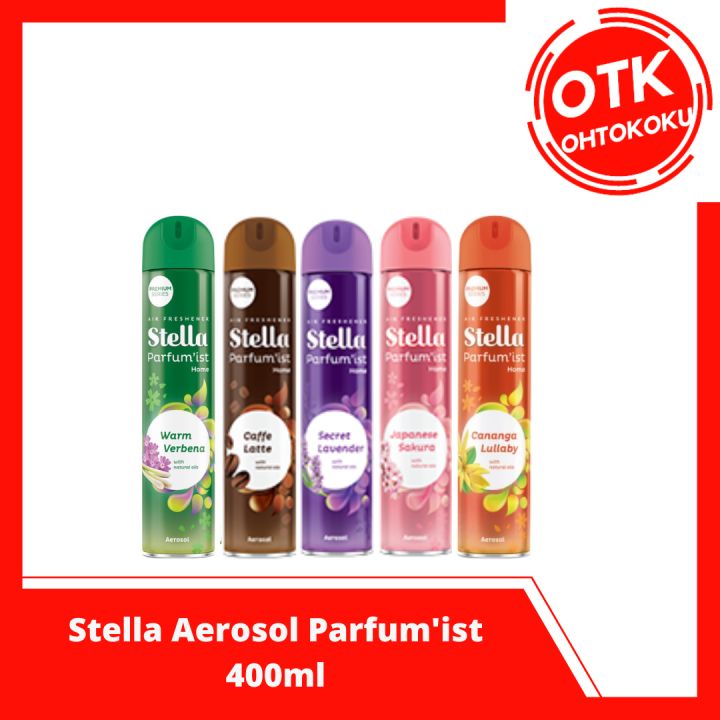 Stella Parfum'ist Aerosol 350+50ml- Pengharum Ruangan Semprot - Pewangi ...