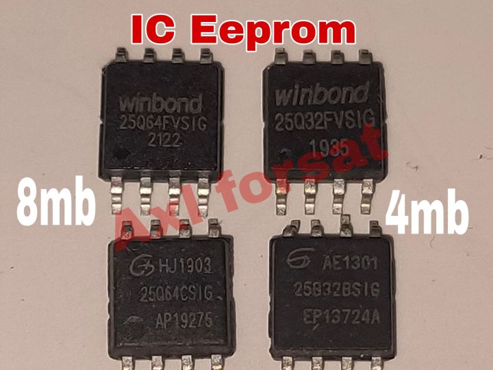IC Eeprom untuk STB atau DVBT2 tv digital sudah isi software | Lazada Indonesia