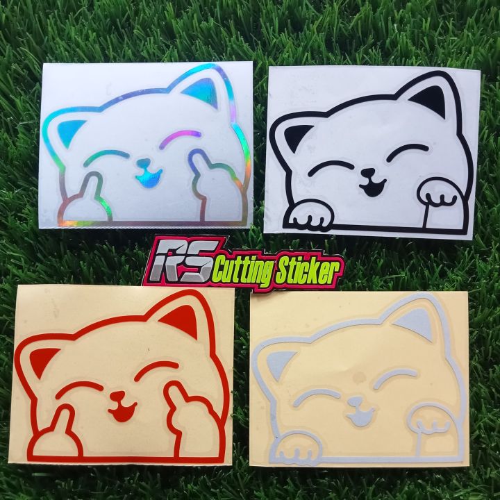 sticker kucing lucu sticker cutting | Lazada Indonesia sticker kucing lucu sticker cutting | Lazada Indonesia