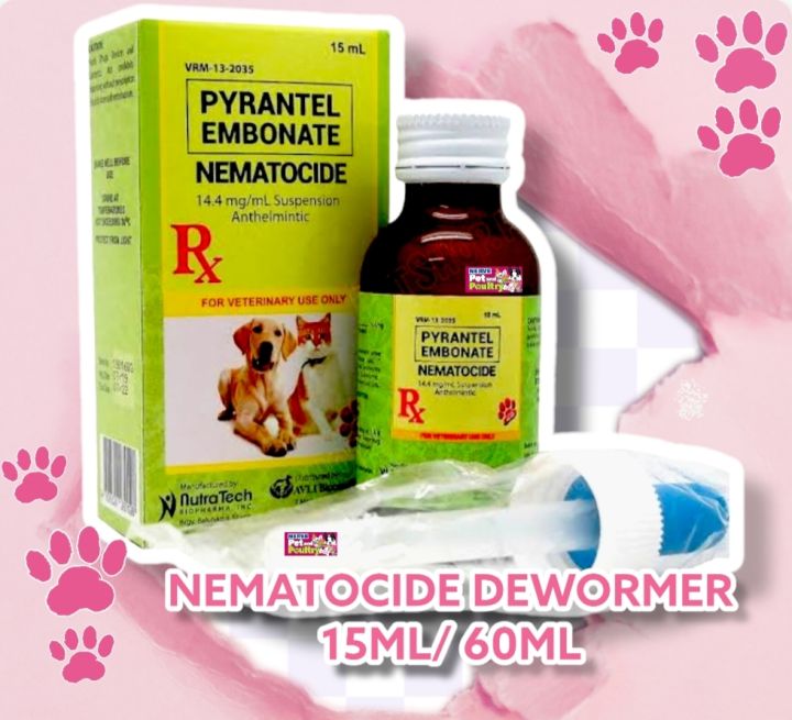 NEMATOCIDE DEWORMER for CATS & DOGS 15 ML & 60 ML | Lazada PH