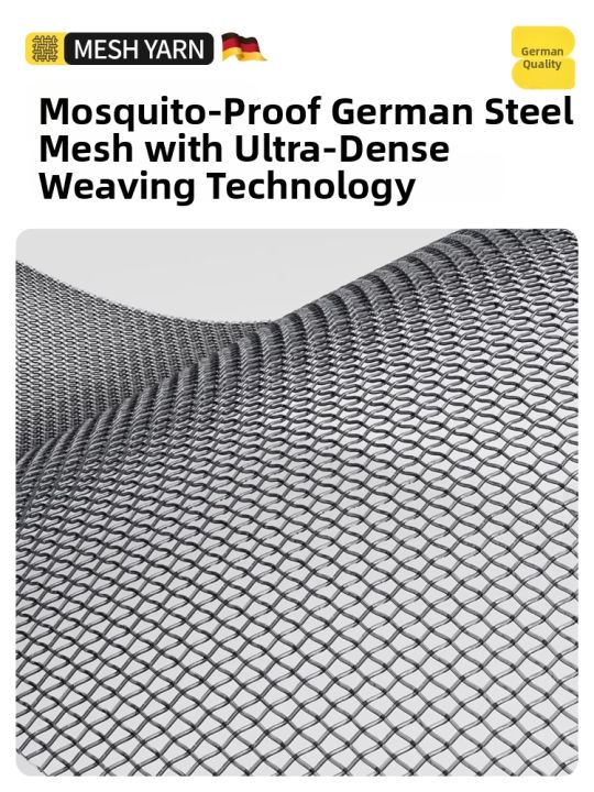 ZTION | Patent Lock Self-Installed Magnetic Insect Screen Mesh ...