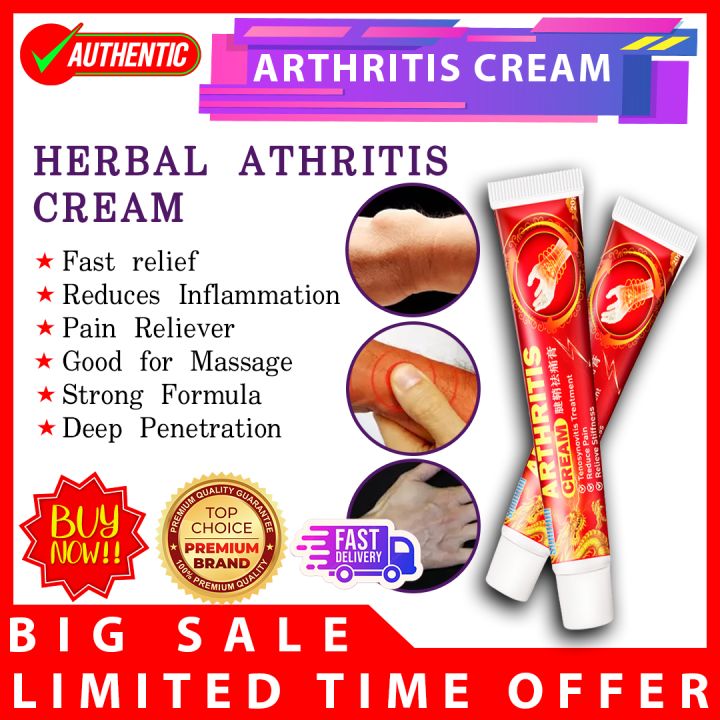 SUMIFUN Arthritis Pain Relief Cream Pain Reliever Rub Original Rayuma ...