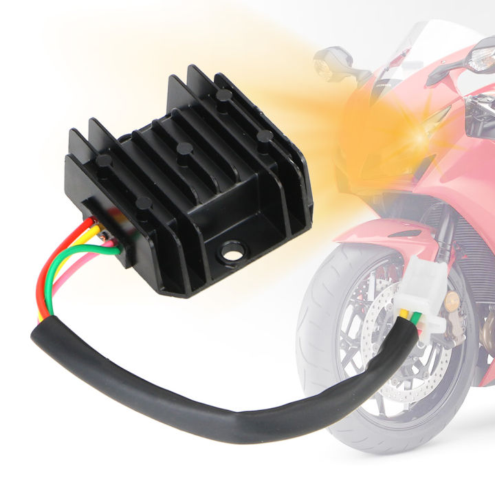Voltage Regulator Motorcycle Voltage Stabilizer Current Rectifier AVR ...