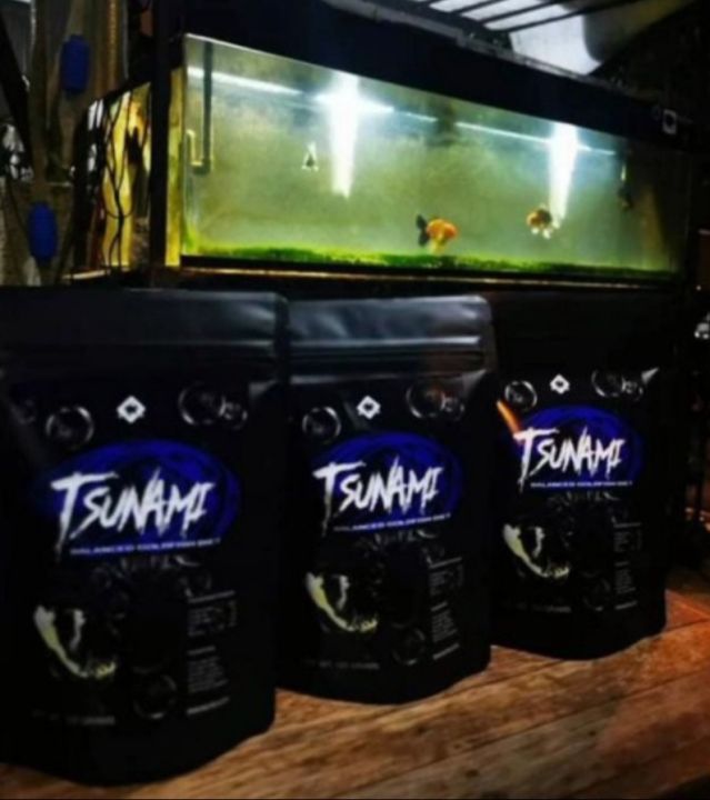 [Ship ASAP] Tsunami tsunami balance goldfish pellets 100g 250g 500g ...