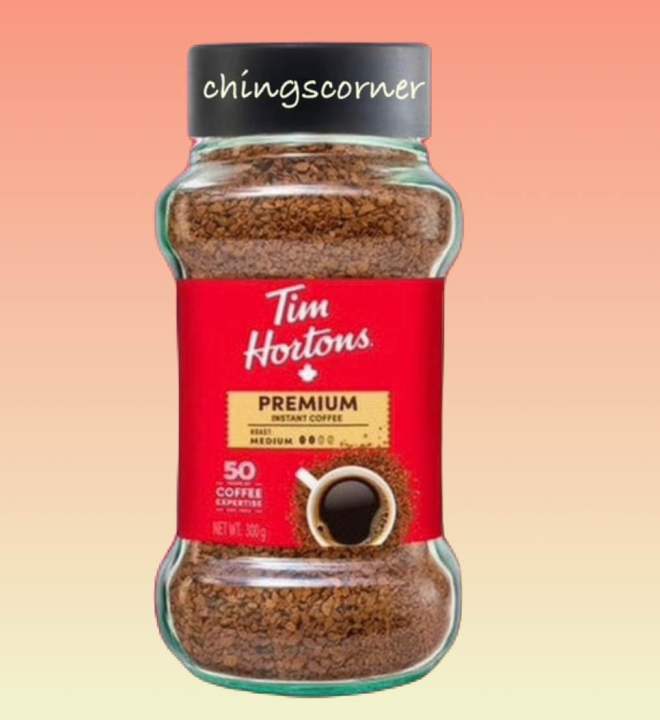 TIM HORTONS PREMIUM INSTANT COFFEE, BIG, 300G, IMPORTED FROM CANADA, BB ...
