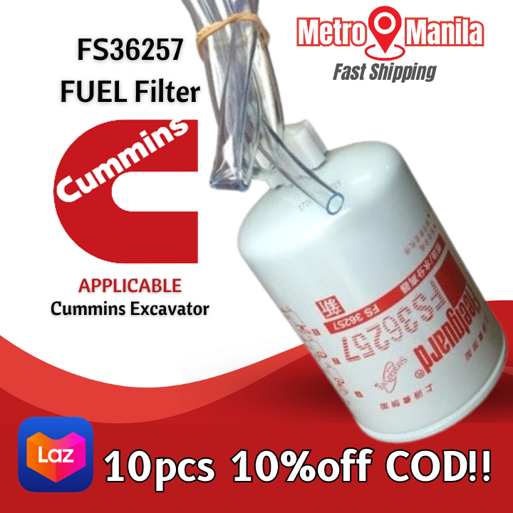 FS36257 Fuel Filter Cummins Excavator | Lazada PH