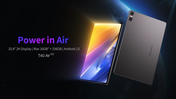 2023 Teclast T40Air Tablet: 10.4-inch 2K FHD Display, Android 13, 16GB ...