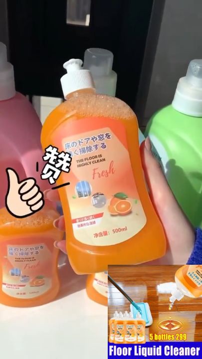 Intense cleaning Floor mop Cleanser Map cleaning floor 500ml ...