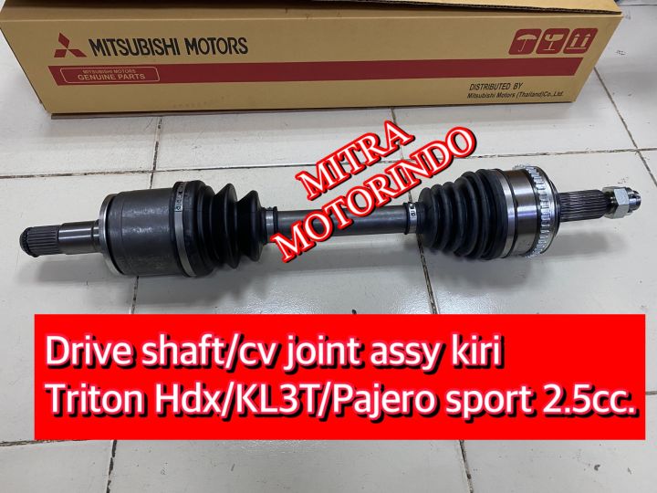 Drive shaft assy/cv joint assy kiri triton hdx/pajero sport kiri 3815A585 | Lazada Indonesia