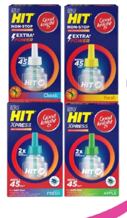 HIT Non Stop Refill Xpress Goodknight 45Hari ( Elektrik / Pembasmi ...