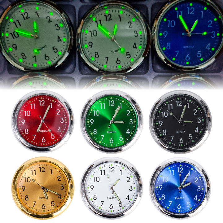 Luminous Car Clock Ornament Waterproof Electronic Clock Quartz Watch ...