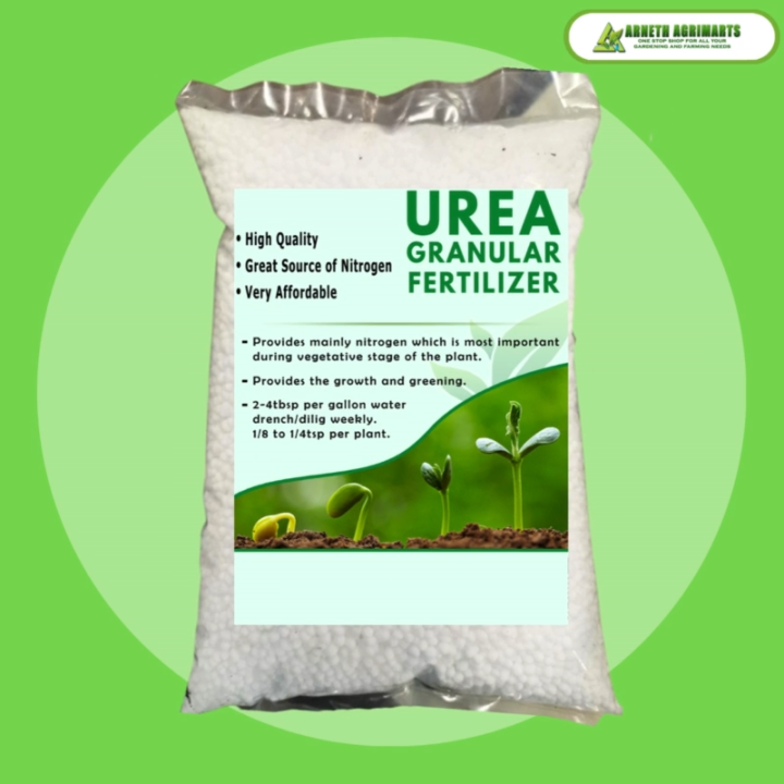 ARNETH UREA 46-0-0, HIGH NITROGEN GROWTH BOOSTER GRANULAR FERTILIZER ...