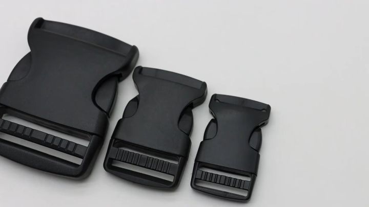 Gesper Klip Tas Klik Plastic Buckle Hitam 2cm 2,5 cm 3,8cm Per 10pcs ...