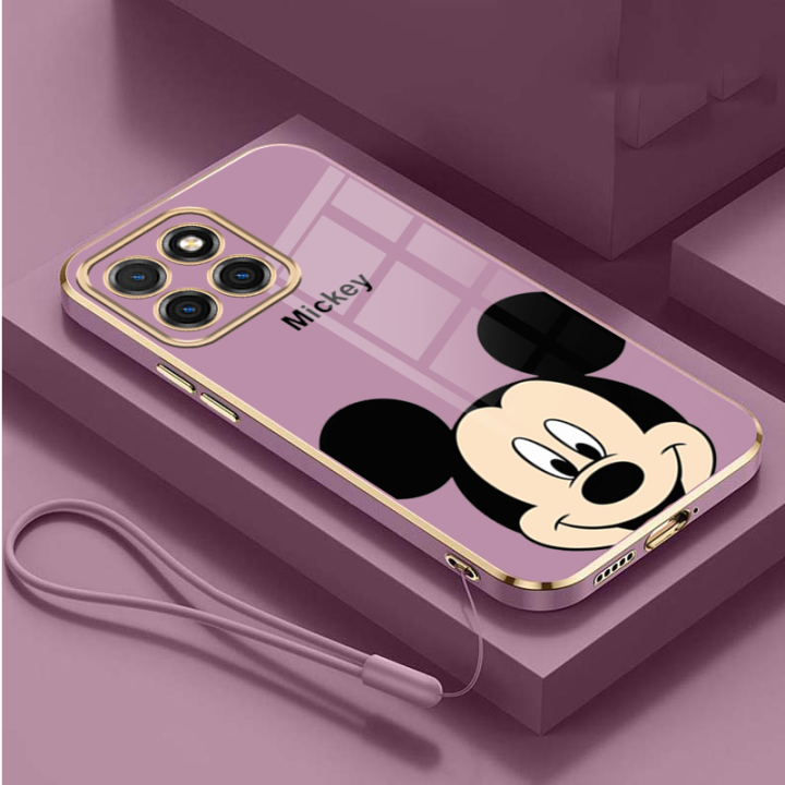 Honor X7d Honor 400 Smart 5G Glossy Square Silicon Casing Cartoon ...