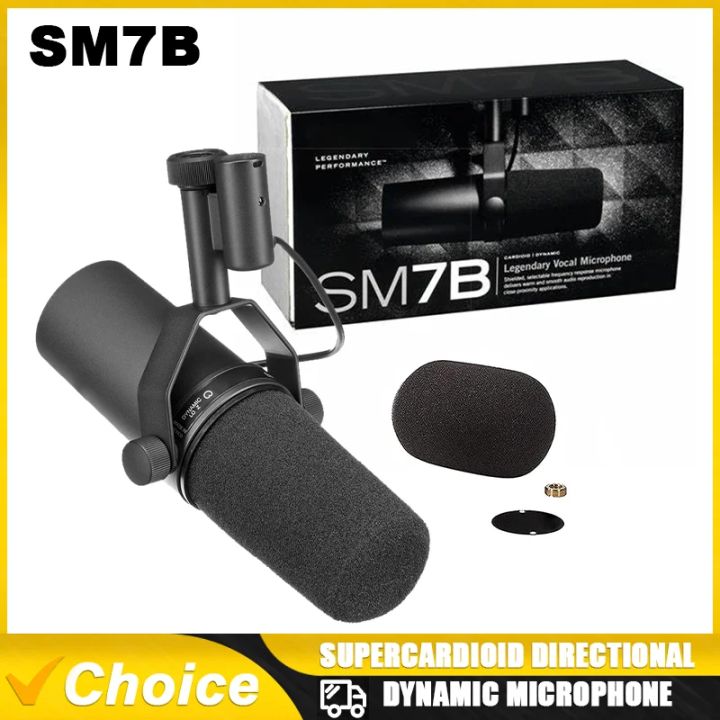 SM7B Professional Cardioid Dynamic Microphone Sm7b Selectable Frequency ...