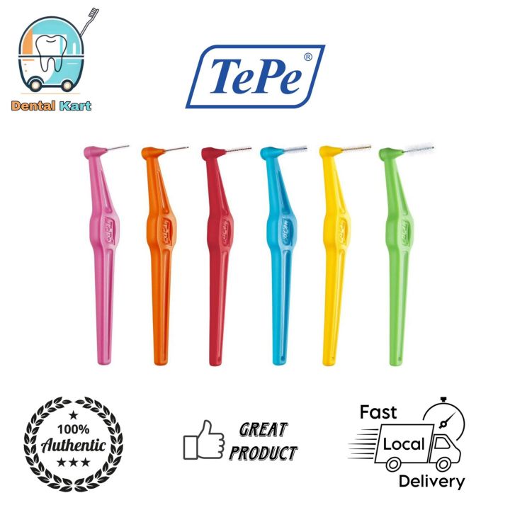 TePe Interdental Brush Angle (6pc/pk) | Lazada Singapore