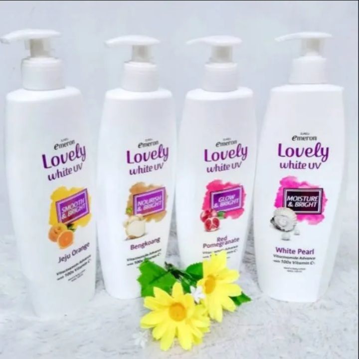 Emeron Lovely hand&body lotion botol pump 500ml | Lazada Indonesia