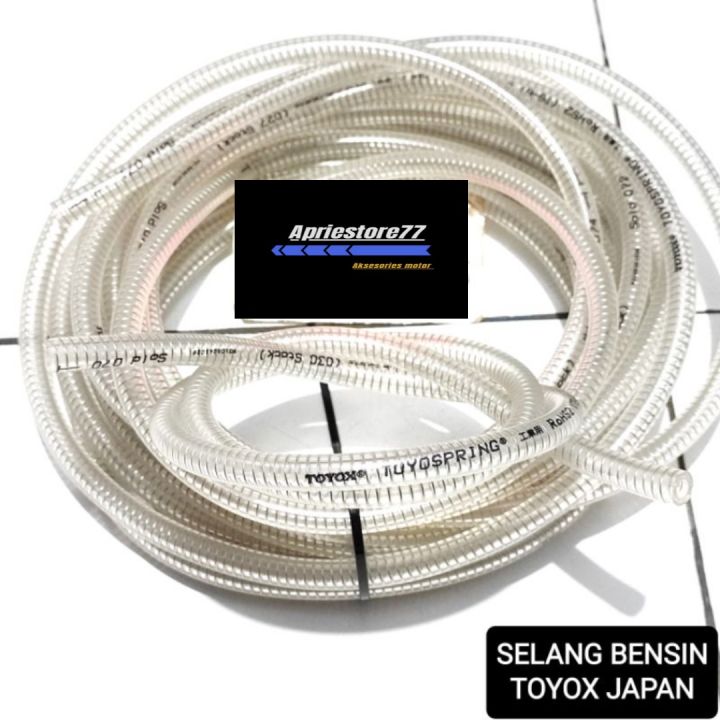 SELANG BENSIN TRANSPARAN SELANG TOYO JAPAN SELAN BENSIN LAPIS KAWAR ...