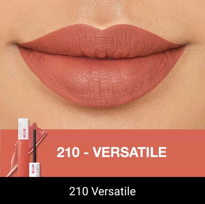 Maybelline Superstay Matte Ink no 210 - Versatile | Lazada Indonesia