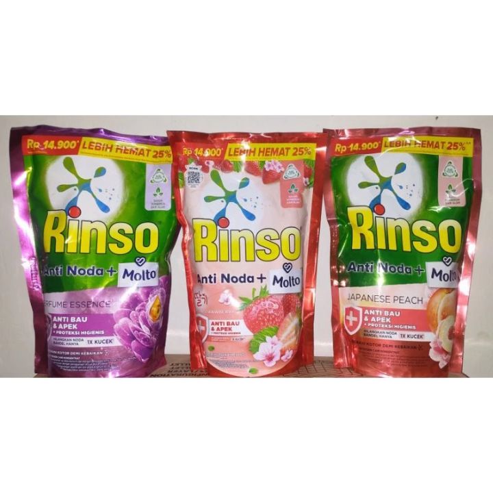 Rinso anti noda cair refil 510ml | Lazada Indonesia