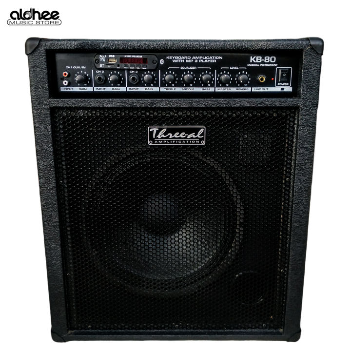 Ampli Keyboard Multifungsi Three-Al KB-80 Bluetooth Speaker ukuran 12 inc by Aldhee Music ...