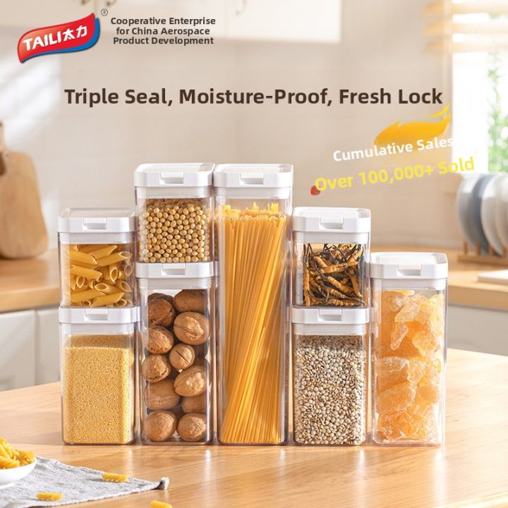 TAILI | Food-Grade Airtight Storage Container for Dried Goods | Lazada