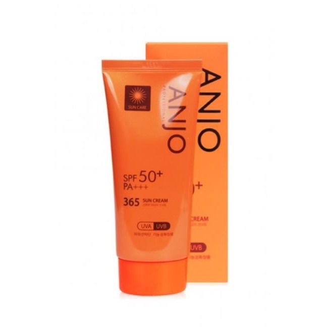ANJO 365 SUN CREAM SPF 50 (70G) KOREAN SUNSCREEN | Lazada