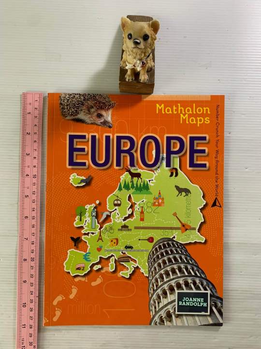 Mathalon Maps : EUROPE หนังสือภาษาอังกฤษปกอ่อน(มือสอง) | Lazada.co.th