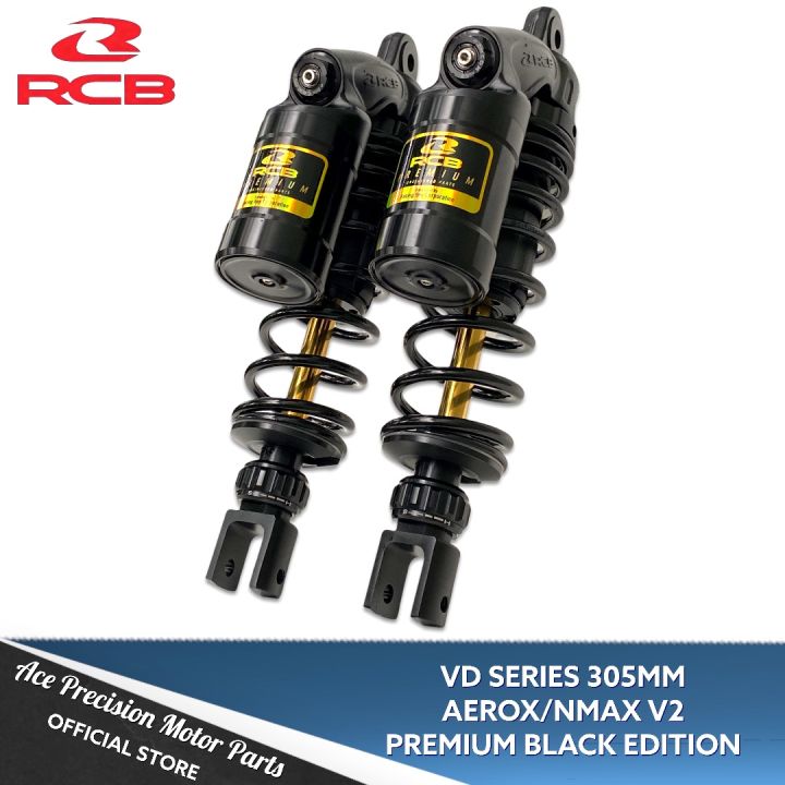 RCB Shock VD-Series Aerox V1/V2, Nmax V2 305mm Premium Black | Lazada PH