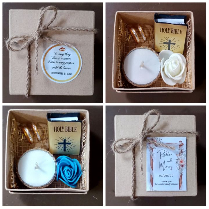 Rustic Themed Wedding/Anniversary Giveaways | Lazada PH