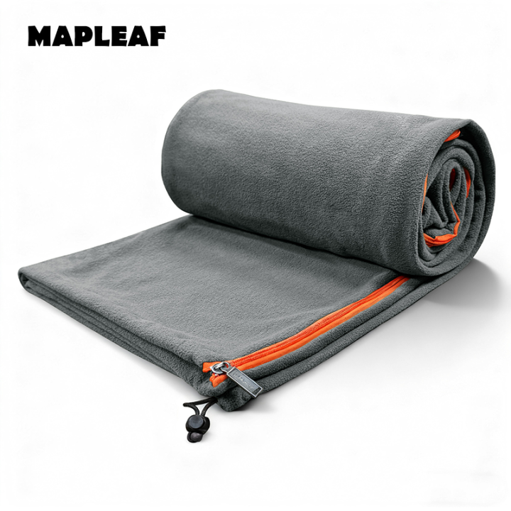 MAPLEAF Fleece Sleeping Bag Liner Winter Ultralight Polar Sleeping Bag ...