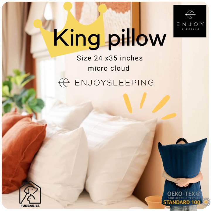 Enjoysleeping Hotel King size / over size pillow หมอนโรงแรม ขนาดใหญ่ ...