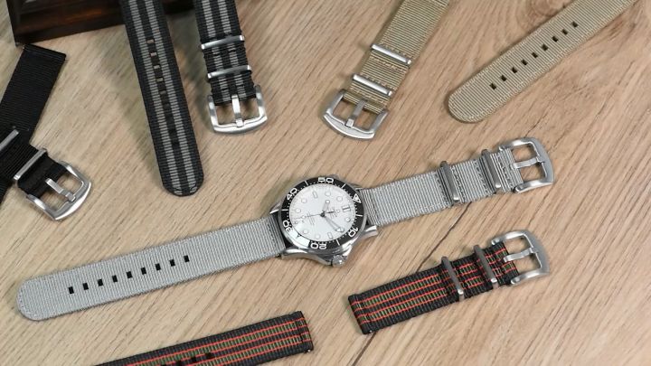 Quick Release Nato Strap Durable Nylon Watch Strap 18mm 20mm 22mm ...