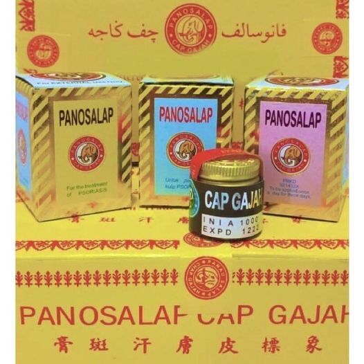 Cream Panau salap Cap Gajah / Kurap , Panau , Kudis jangkitan kulat ...
