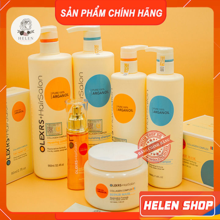 OLEXRS Tinh Dầu Dưỡng Tóc Olexrs Hair Salon Collagen Complex Phục Hồi ...