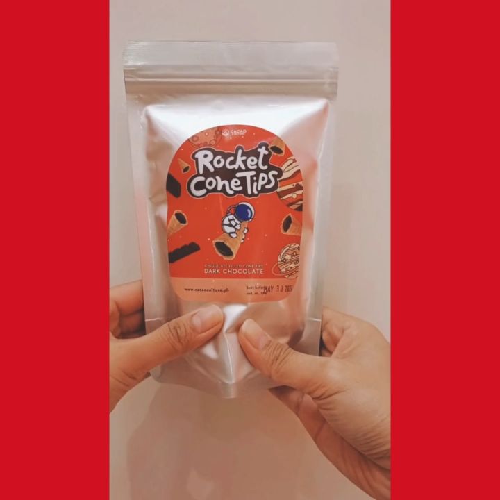 Cacao Culture - Rocket Cone Tips - Dark Chocolate - 100g - Chocolate ...