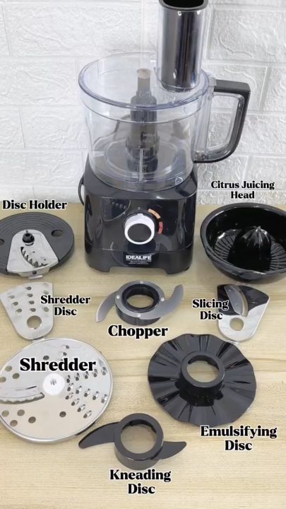 Jumbo Electric Food Processor Multifungsi Idealife IL-222 Kapasitas 2L ...