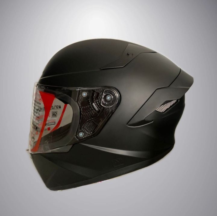 Helm full face TT Course KBR Polos Warna Gorillaz doft Helm Remaja SNI ...