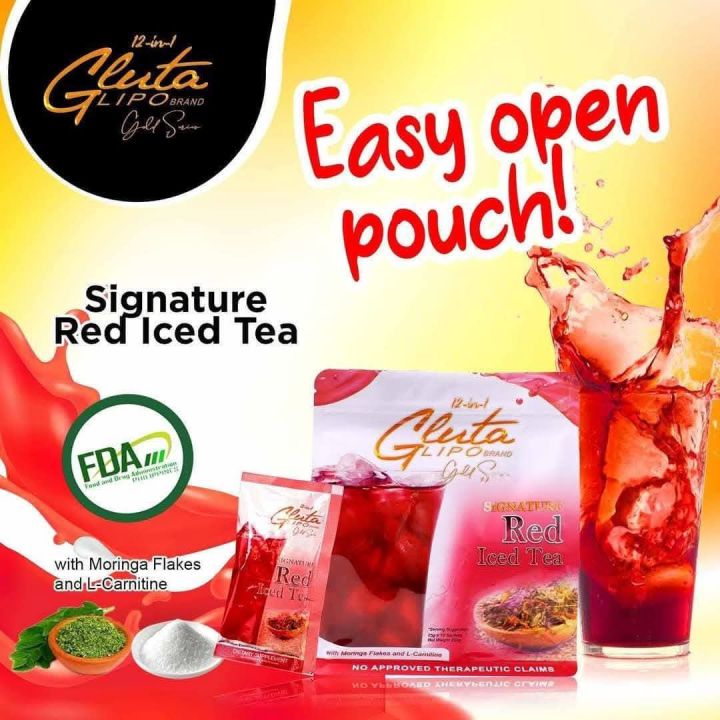 GLUTA LIPO RED ICE TEA | Lazada PH