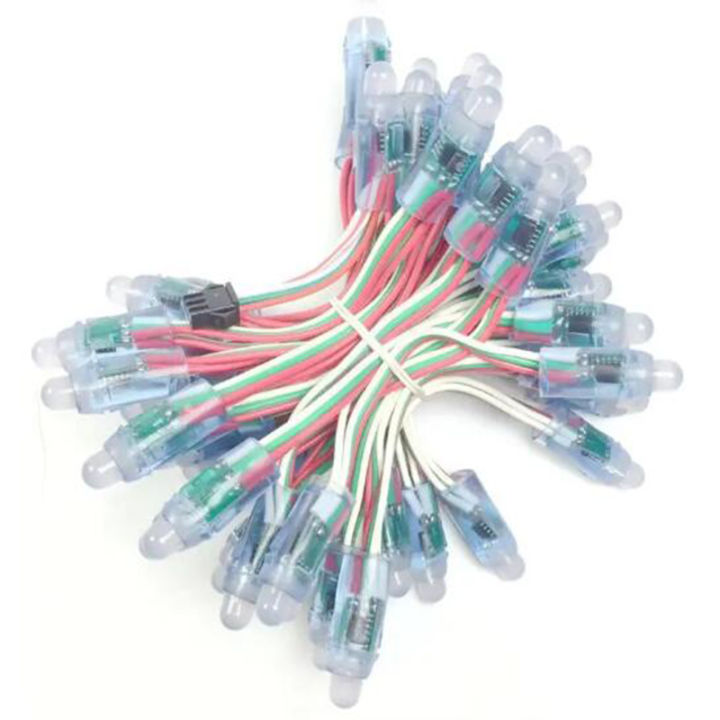 DC5V 12mm length15cm LED WS2811 pixel module 50PCS RGB full colour ...