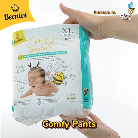 Beenies Baby Diapers Comfy Pants Jumbo Pack / Lampin Bayi Diapers Jenis ...