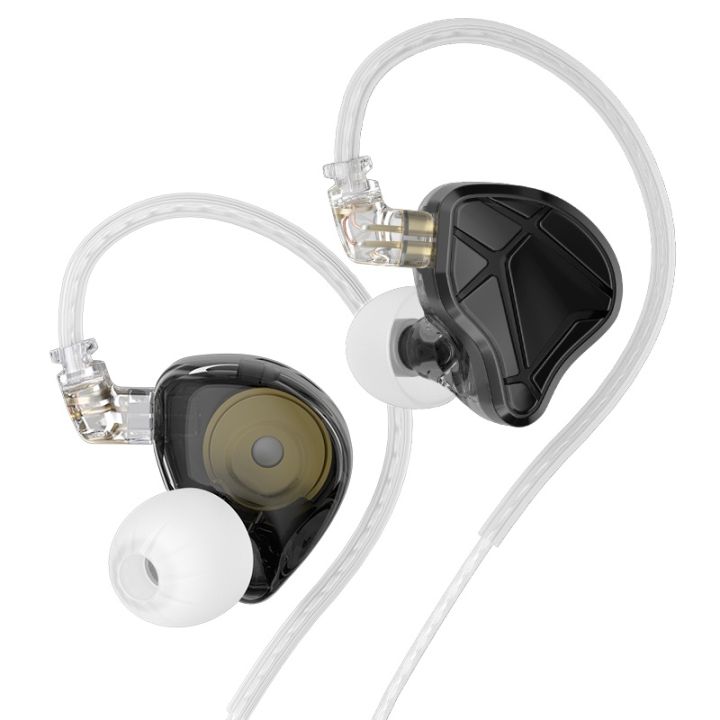 KZ ESX Earphone 12MM Dynamic HIFI Bass Earbuds Headphone Sport Noise ...