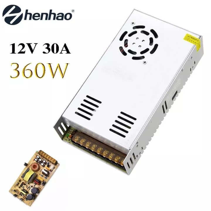 Switching Power Supply สวิตชิ่ง พาวเวอร์ ซัพพลาย 12V 30A 360W หม้อแปลง ...
