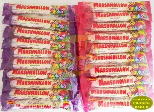 Marshmallow 20 Pcs Marsh Mellow Doraemon Youka Halal Marshmelo Kepang | Lazada Indonesia