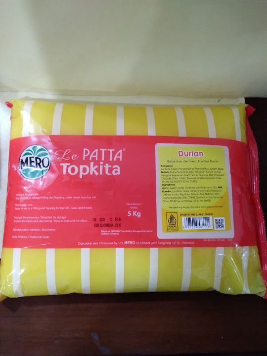 LE PATTA TOPKITA ISIAN ROTI/SELAI ROTI ANEKA RASA REPACK 1 KG | Lazada ...