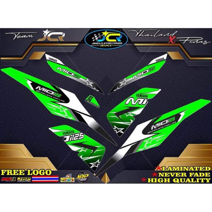 Mio i 125 Yamaha Stock Decals Stickers | Lazada PH